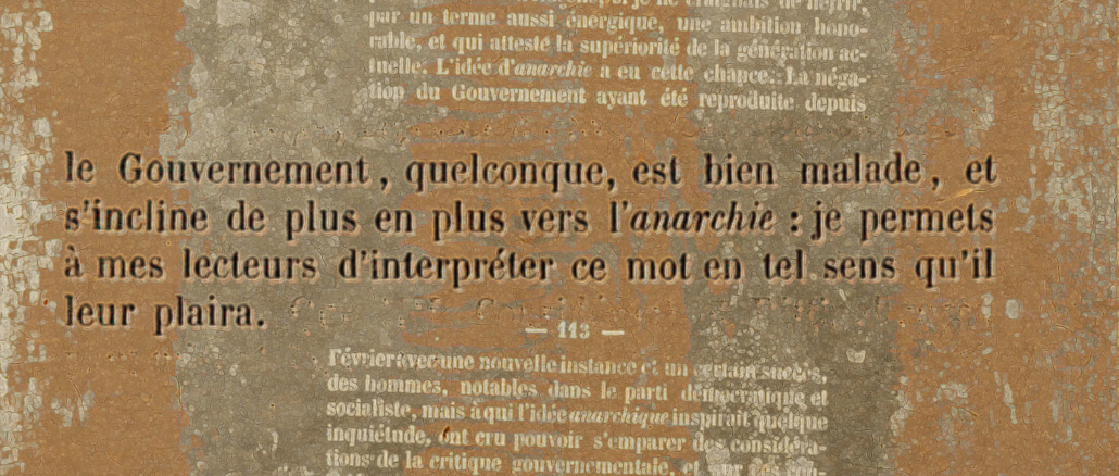 Anarchy: Lawless and Unprincipled - The Libertarian Labyrinth